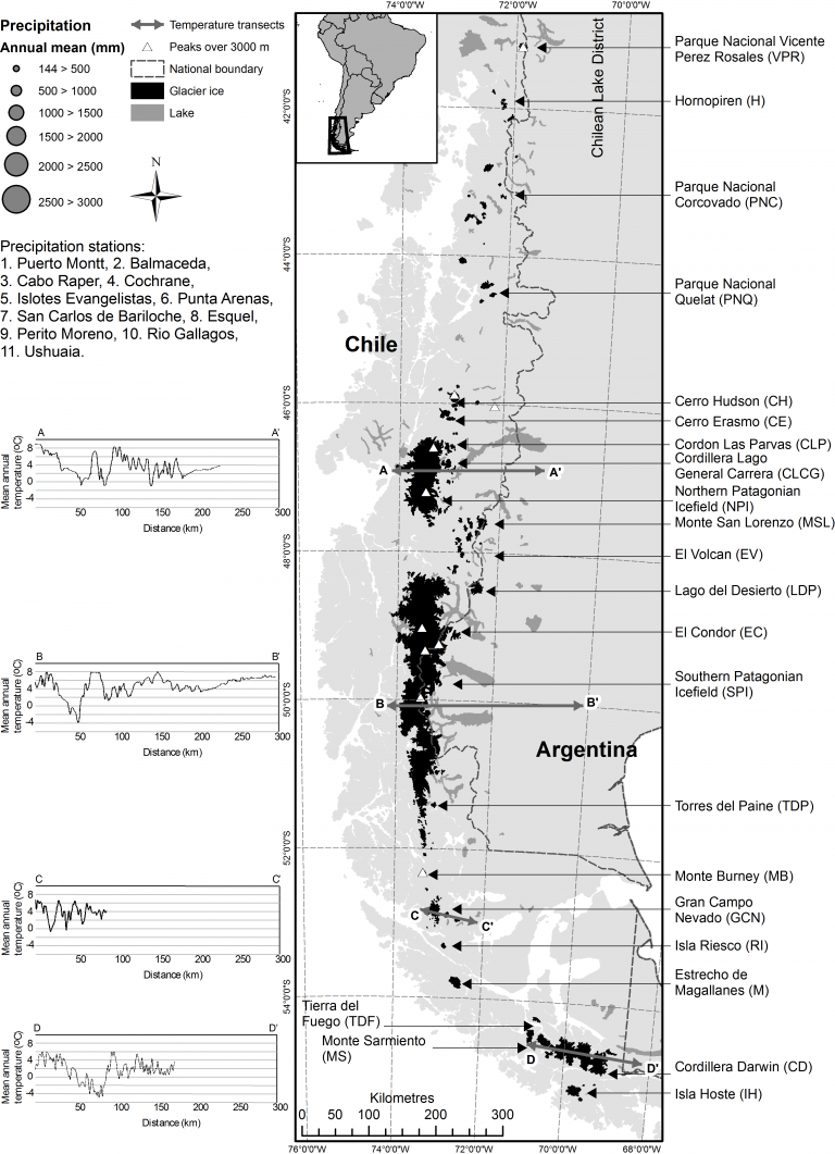 Patagonian Ice Sheet thinning during a changing climate ...