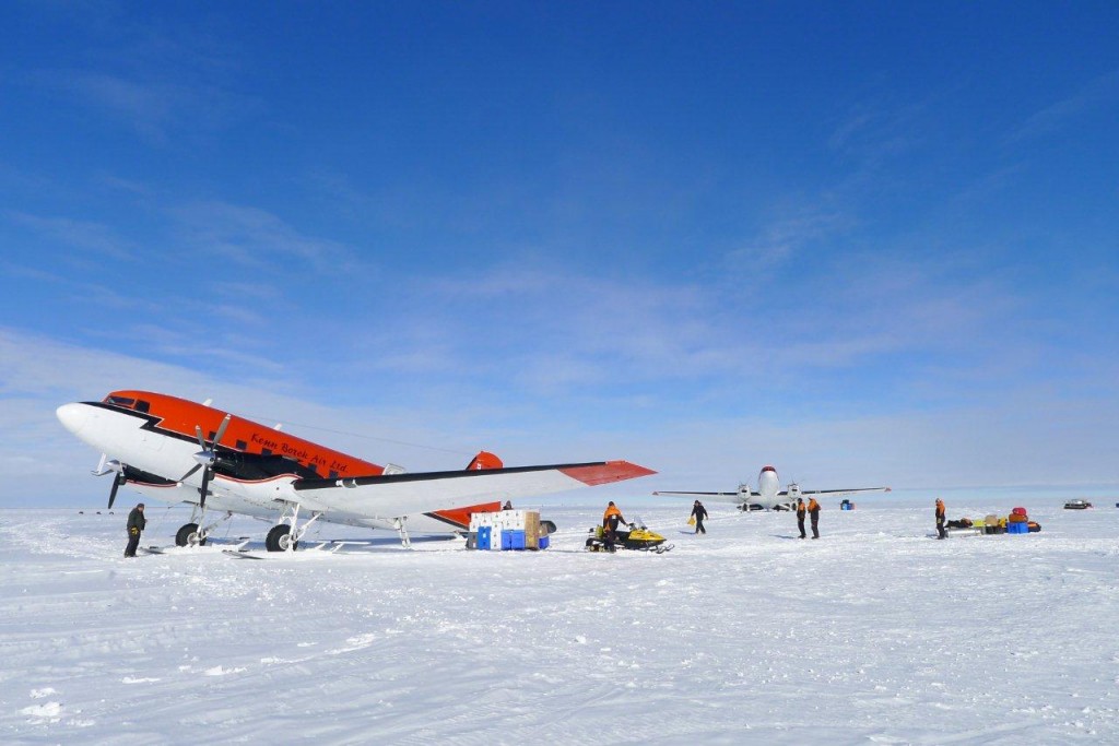 Ice core drilling