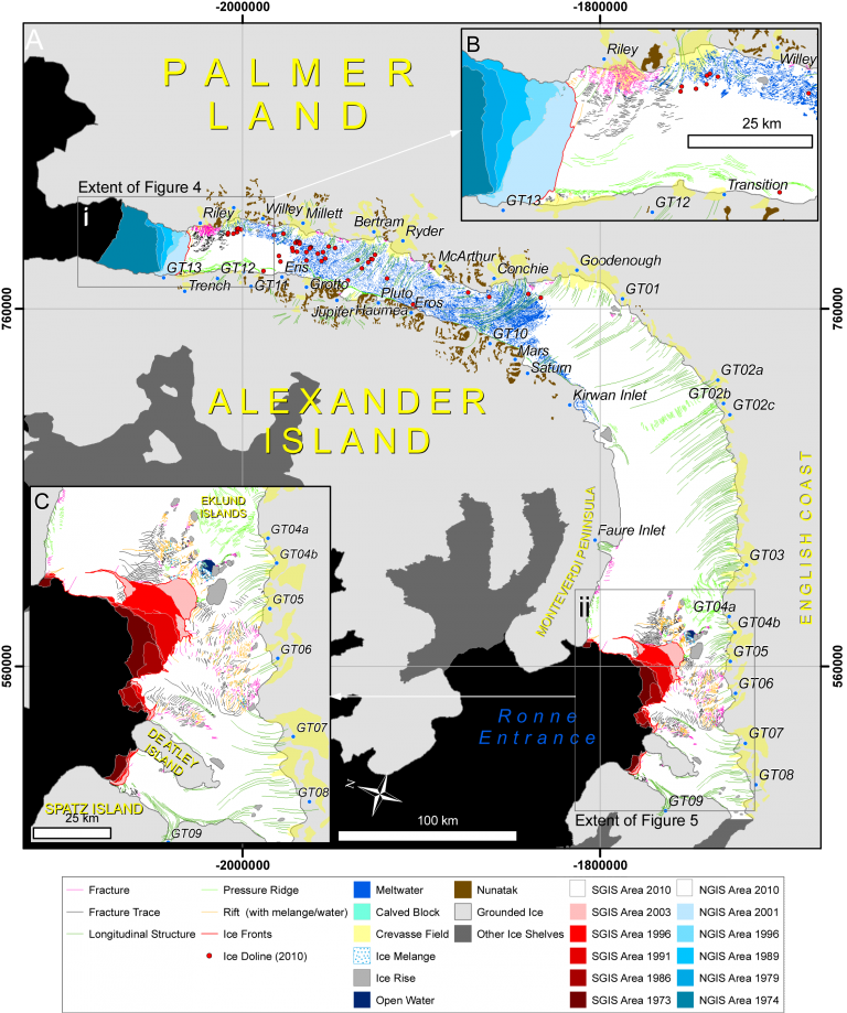 Observing glacier change from space
