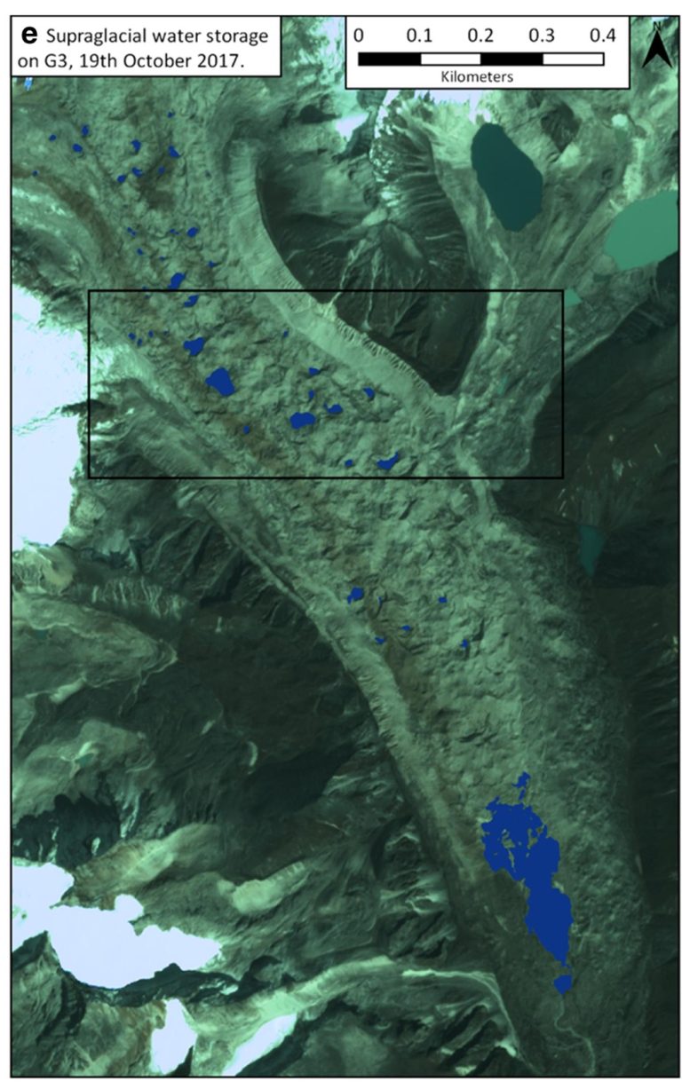 Supraglacial lakes - AntarcticGlaciers.org
